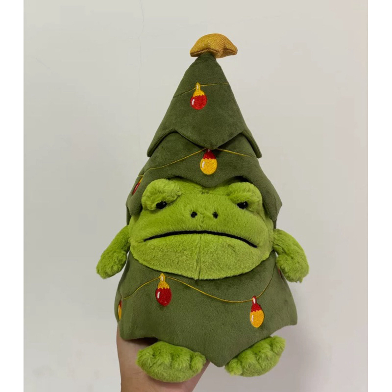 Jellycat Christmas Tree Ricky Rain Frog Stuffed Soft Plush Toy BNWT ...