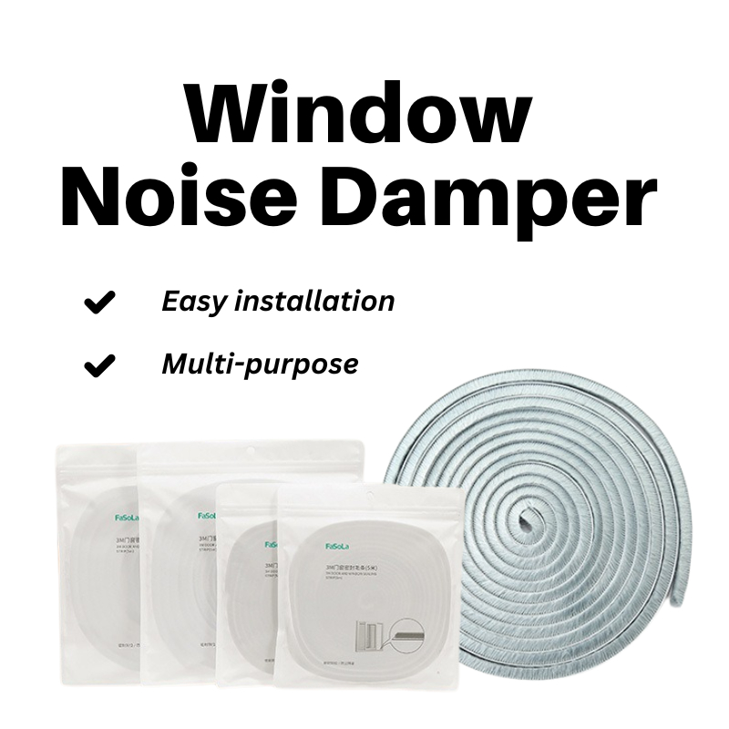 Window Noise Damper / Window Brush Seal/ Window Sides Seal | Shopee ...