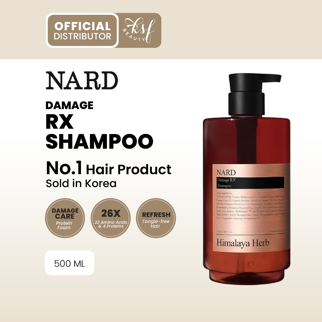 NARD Damage RX Shampoo 500ml | Shopee Singapore