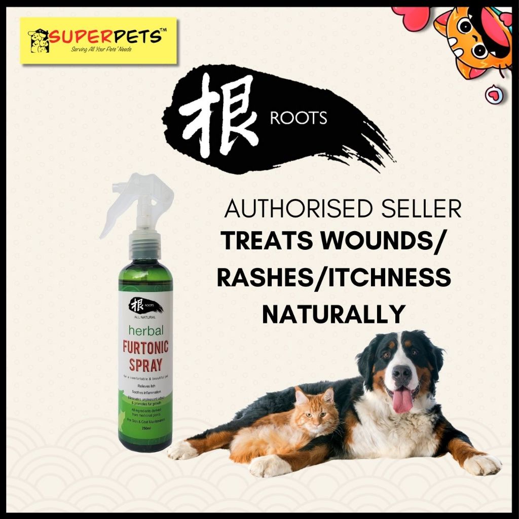 Roots Furtonic skin & wound spray 250ml - rashes-itchy-inflammation ...