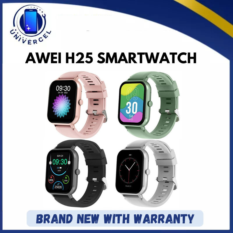 Awei H25 Smartwatch | Bluetooth Call | 24-hour Health Monitoring | 100 ...