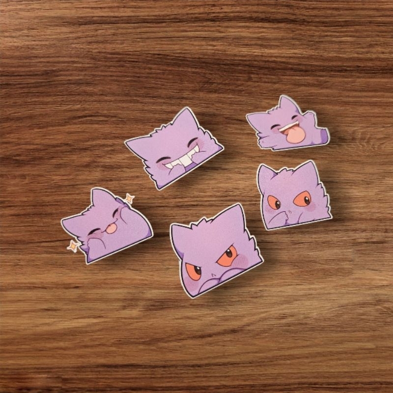[SG ready stock] gengar sticker by seviyummy (waterproof) | Shopee ...