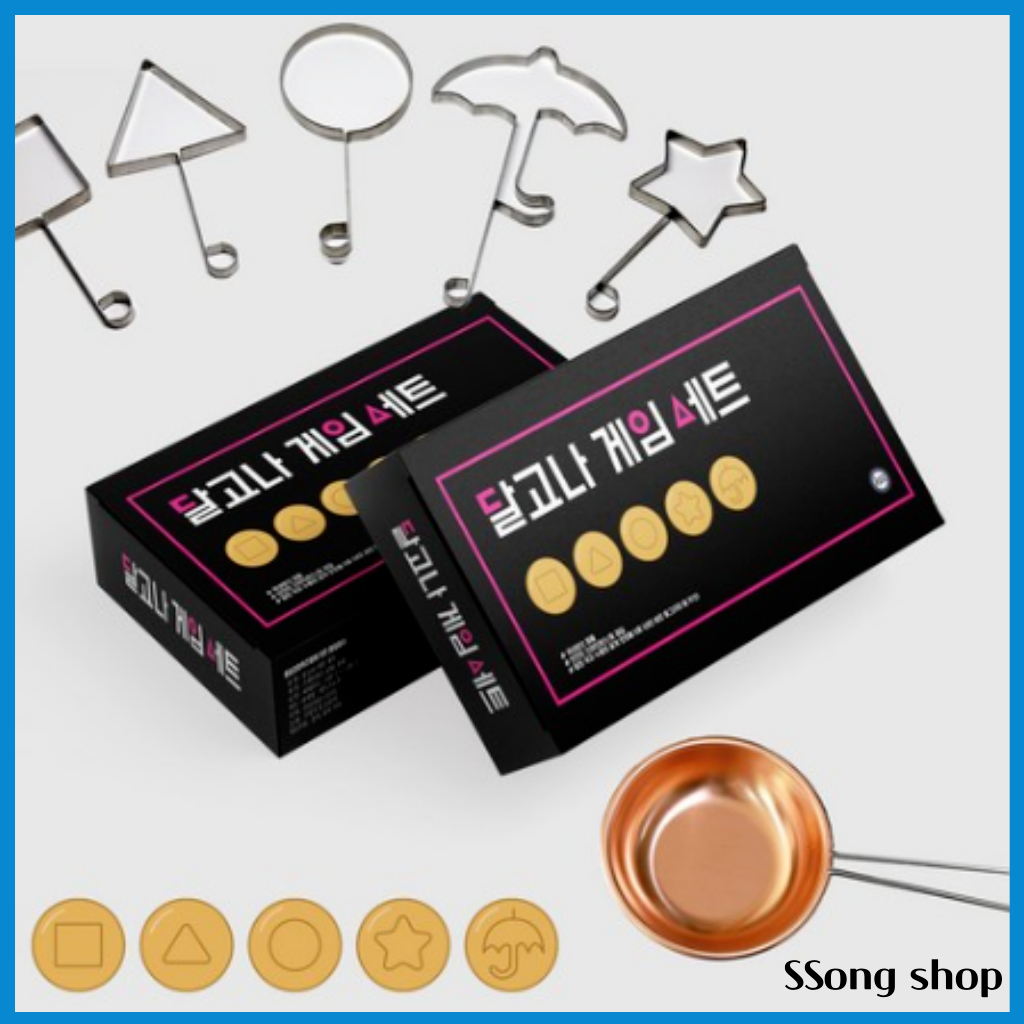 Squid Game Dalgona Making Set - Made in Korea | Shopee Singapore