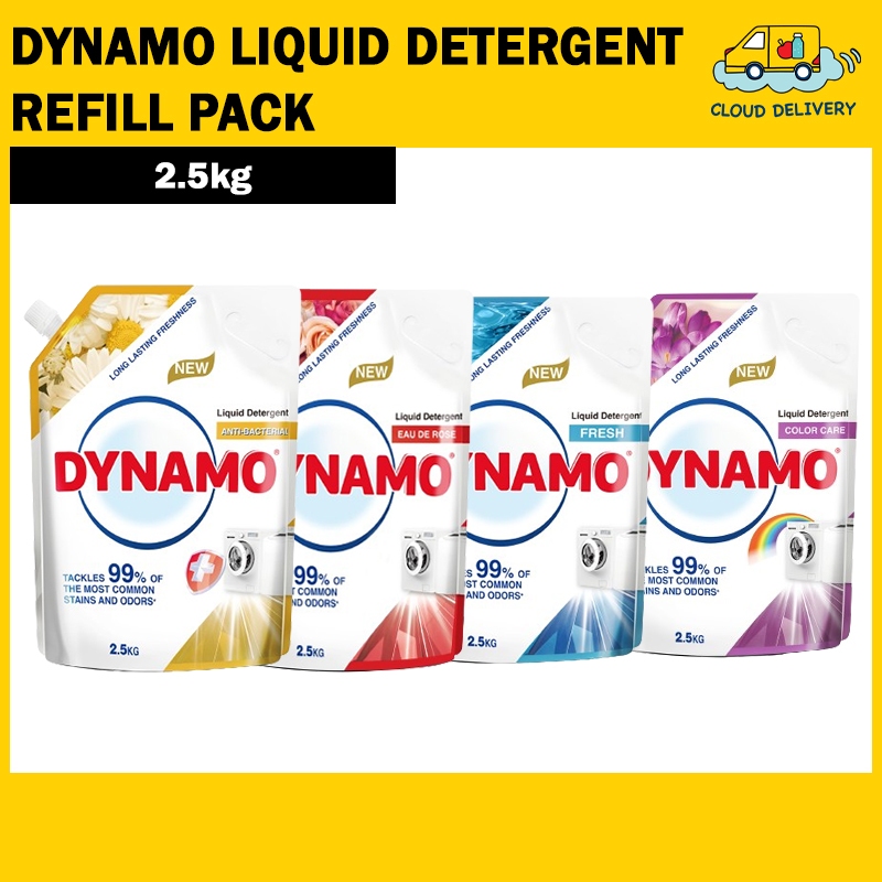Dynamo Liquid Detergent Refill Pack 2.5kg | Shopee Singapore