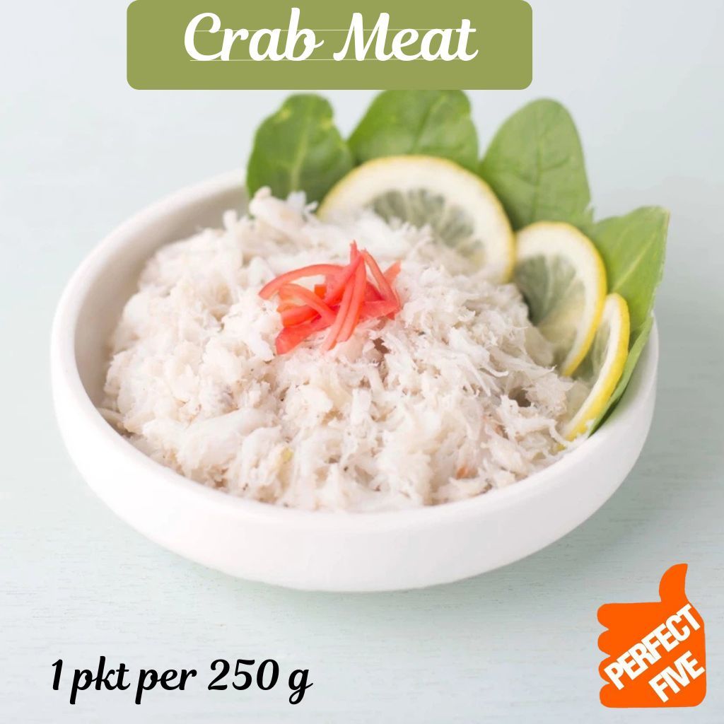 Perfect Five SeaMaster Crab Meat 五佳 蟹肉 (250g)(50g+- ice glazing) Min 2 ...