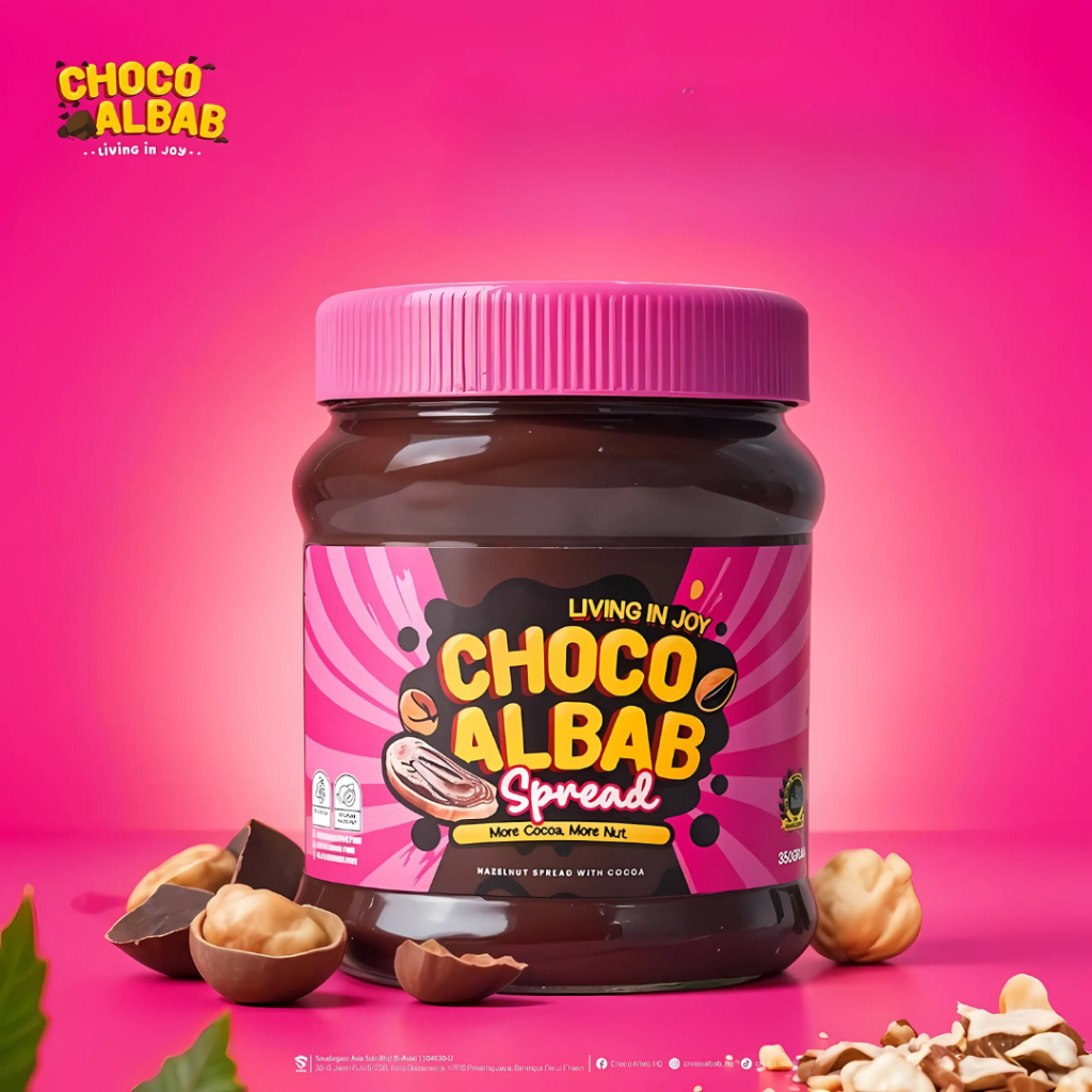 Choco Albab Choco Spread Hazelnut (350g) | Shopee Singapore