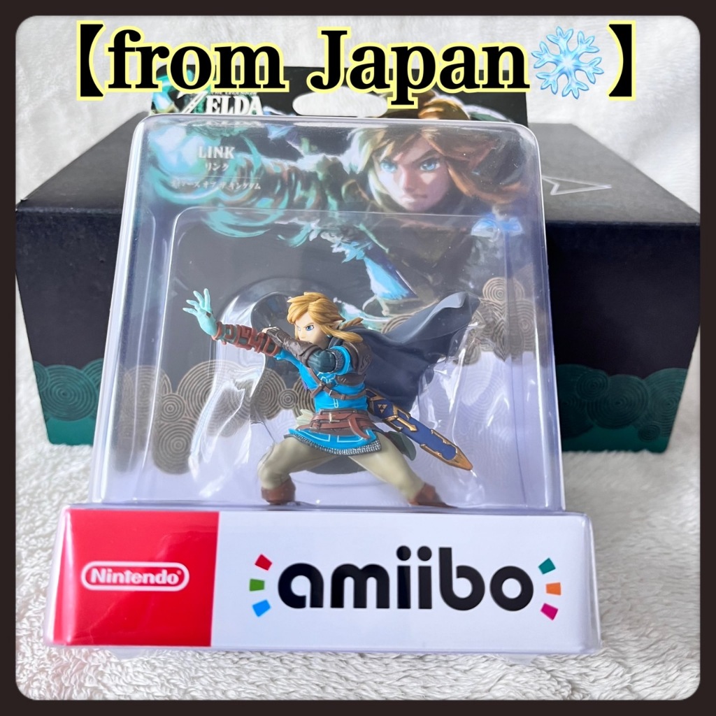 Nintendo amiibo Link The Legend of Zelda Tears of the Kingdom Japan New Direct from Japan ...