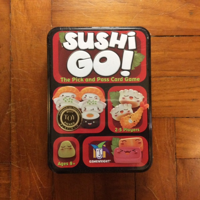 Sushi Go The Pick and Pass Card Game (metal box, GUARANTEED GENUINE, $7 ...