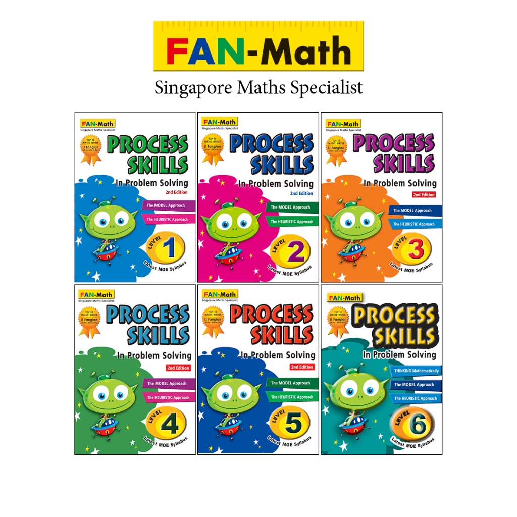 Process Skills In Problem Solving Primary 1/2/3/4/5/6 Assessment Book ...