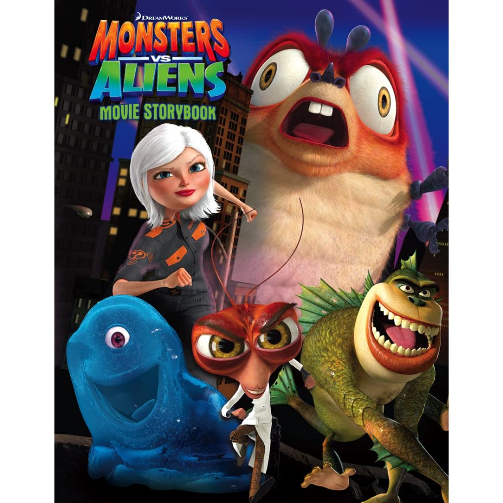 Monsters Vs Aliens Movie Storybook - Dreamworks Monsters Vs Aliens ...
