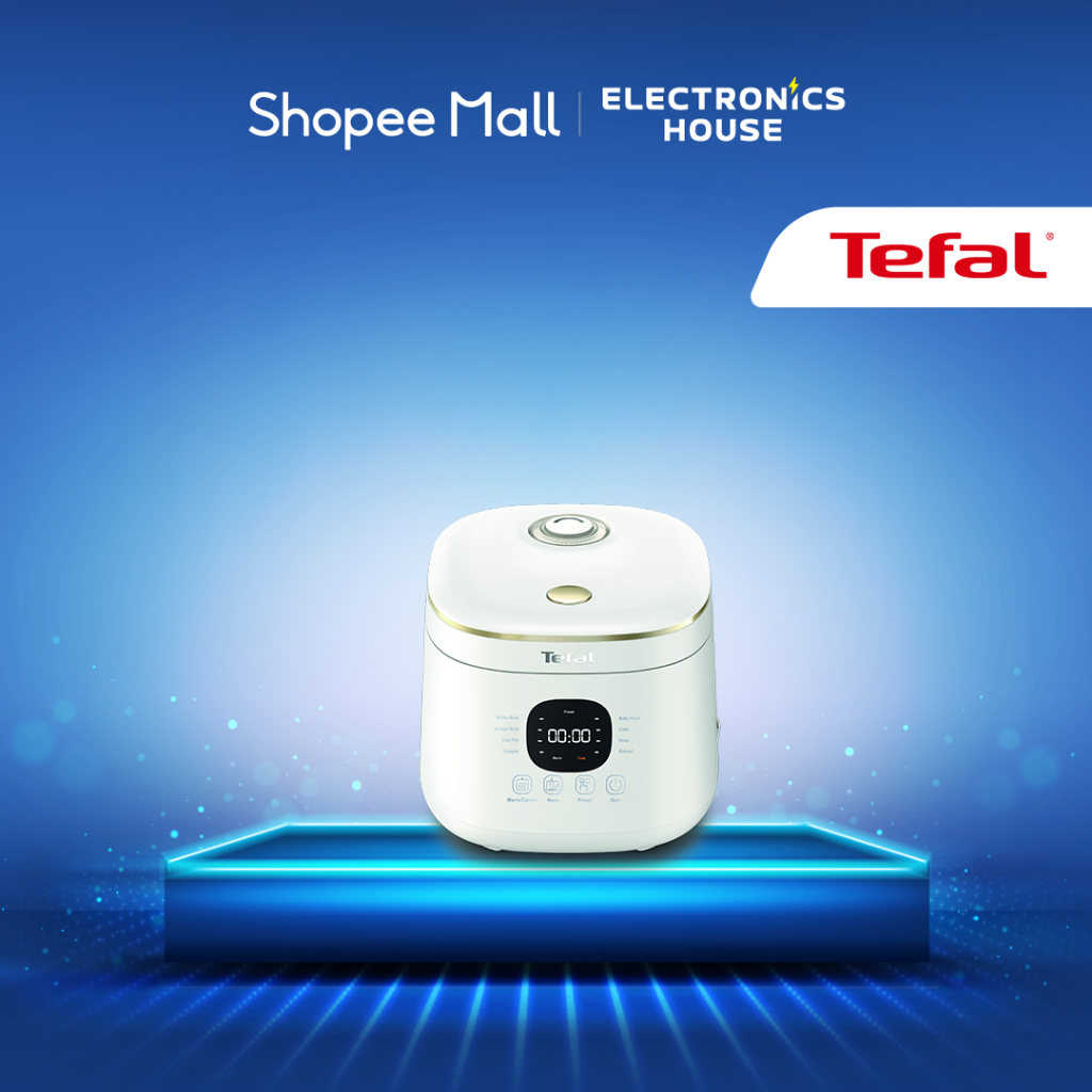 Tefal Mini Rice Mate Fuzzy Logic Rice Cooker 0.7L RK5151 | Shopee Singapore