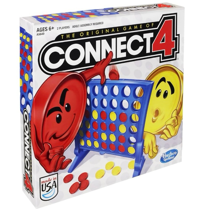 Hasbro Gaming - Connect 4 Game - Classic four in a row game - Board ...