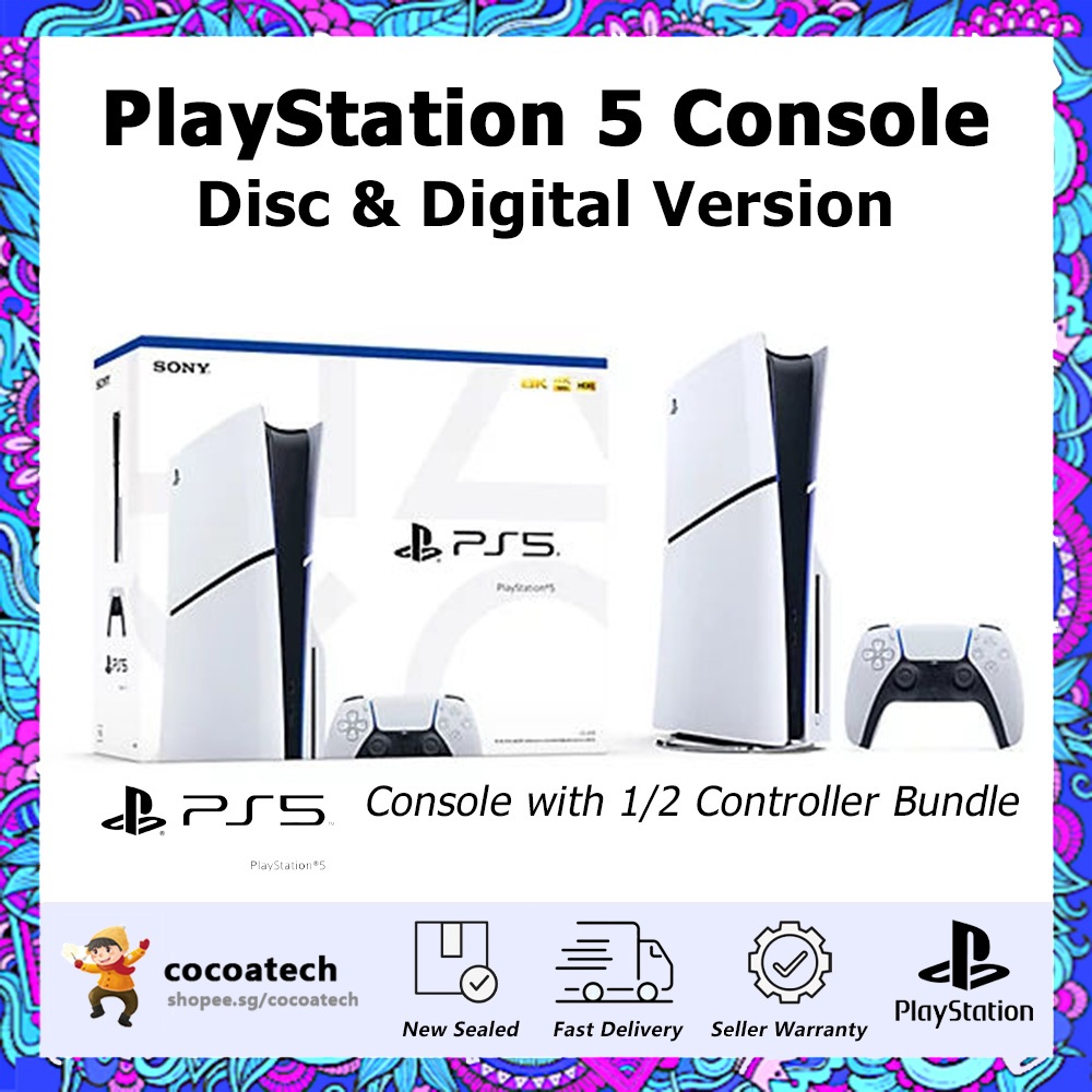 [Ready Stock] PlayStation 5 PS5 Console Physical Standard Disc ...