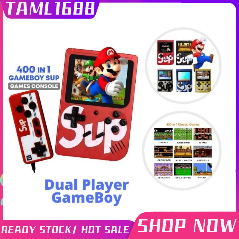 [ SG Ready Stock] Mini Retro Game Console – 400-in-1 FC Handheld ...