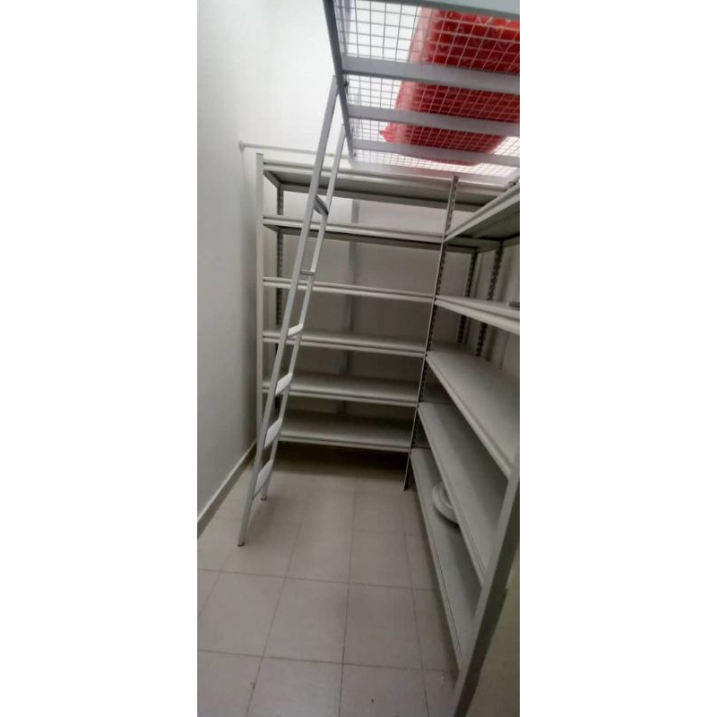 Loft bed with shelf set customize singapore/helper loft bed/bomb ...
