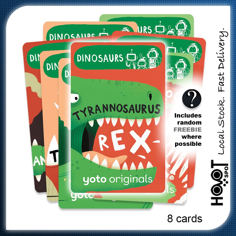 Yoto Card BrainBots Dinosaurs kids education toys | Shopee Singapore