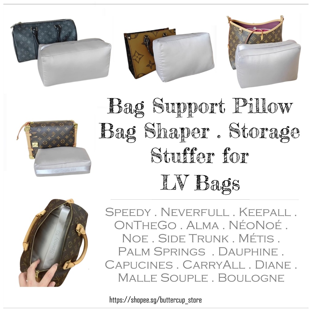 Bag Shaper Pillow Bag Pillow ♥ Storage stuffer for bags ♥ support ...