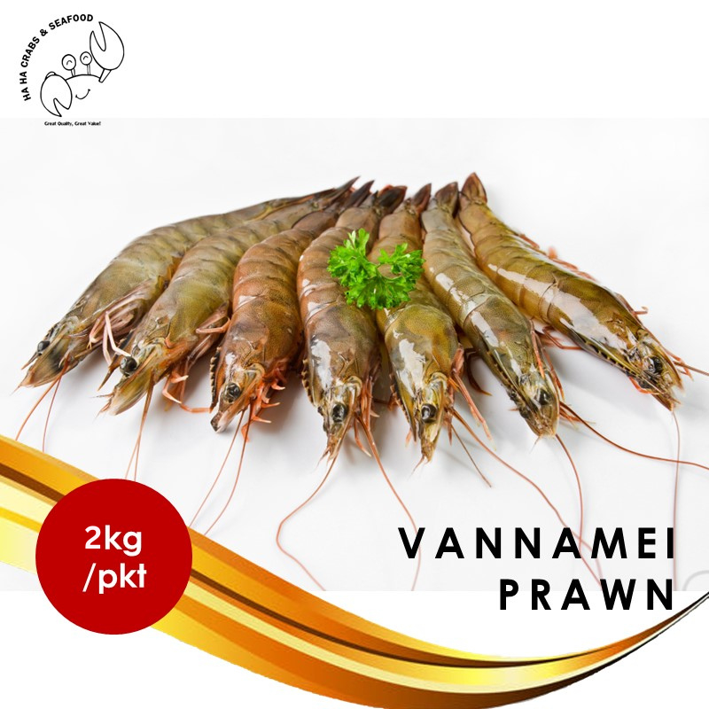 Vannamei Prawn, 2kg, M Size | Shopee Singapore