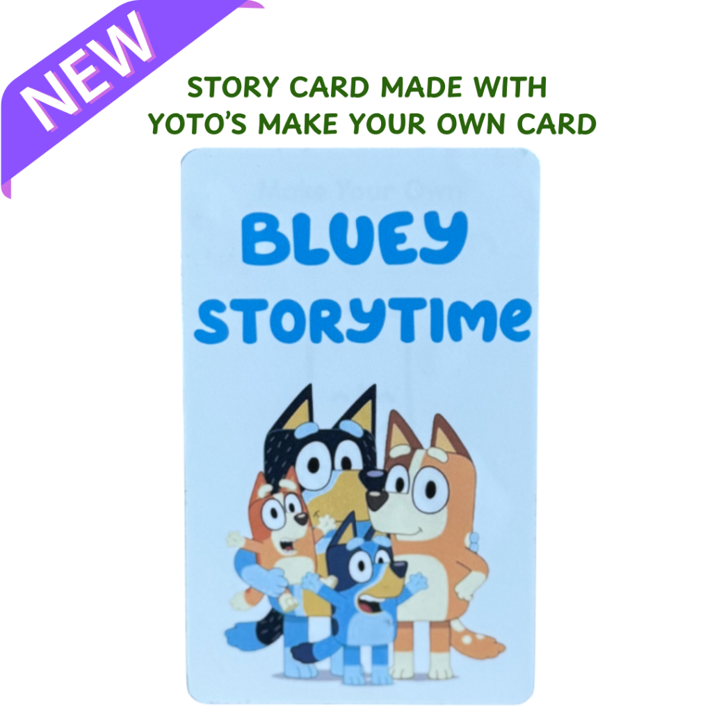 Yoto Card Bluey Storytime | Shopee Singapore