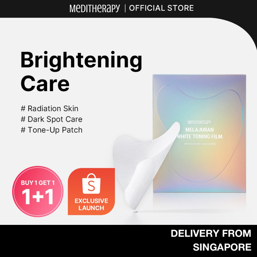 [MEDITHERAPY] Melajuran White Toning Film 2g * 2ea x 5 set / Whitening dark spots | Shopee Singapore