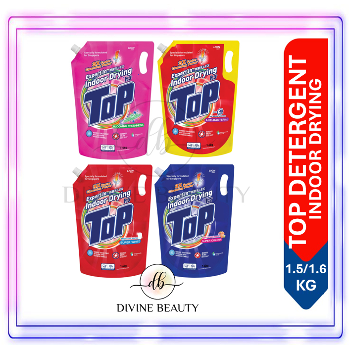 TOP Liquid Laundry Detergent Refill Indoor Drying 1.5kg/1.6kg Anti ...