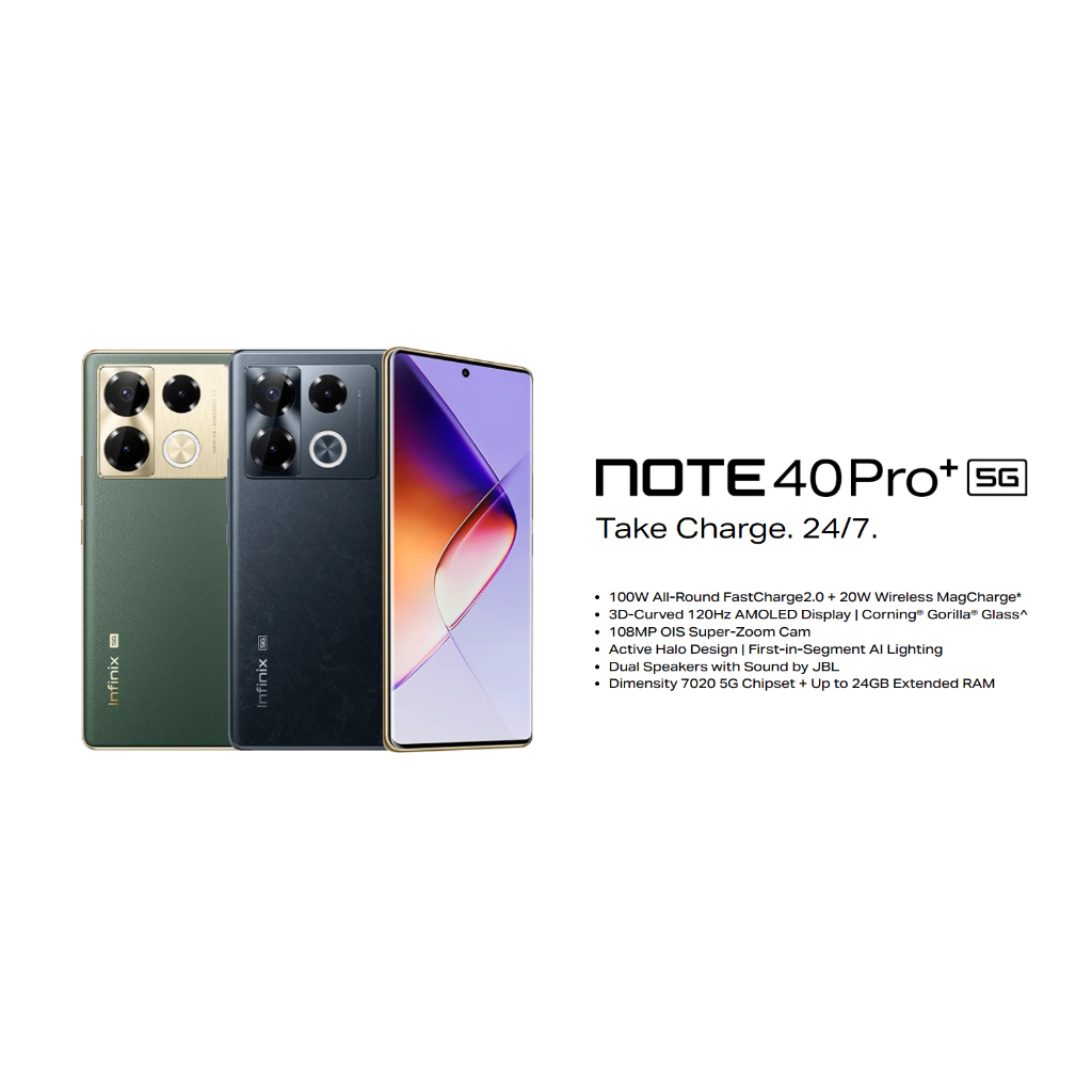 INFINIX NOTE 40 PRO PLUS 5G | GREAT DEAL | 12 GB 256 GB | 108 MP CAMERA ...