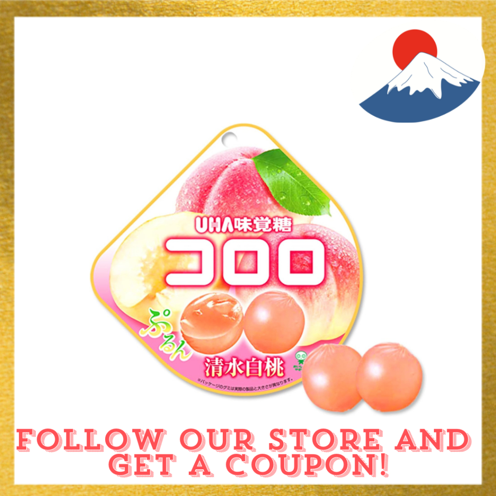 UHA Mikakuto Kororo Shimizu White Peach 40g | Shopee Singapore
