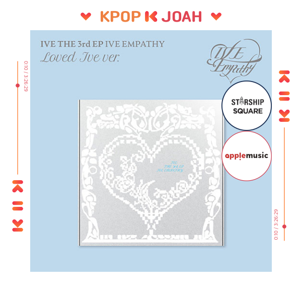 [POB] (LOVED IVE ver.) IVE [IVE EMPATHY] 3rd EP ALBUM (4th Feb.2025) | Shopee Singapore