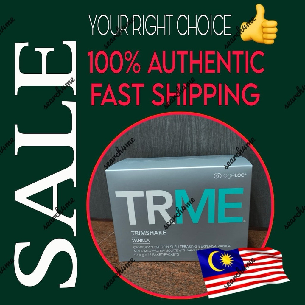 Nuskin ageloc tr90/trme trimshake (malaysia stock) | Shopee Singapore