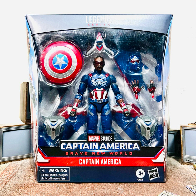 Hasbro Marvel Legends Captain America Brave New World: Captain America ...