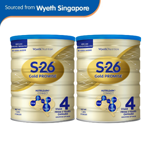 [Bundle of 2] Wyeth Nutrition S-26 Gold Promise Stage 4 Growing-up ...