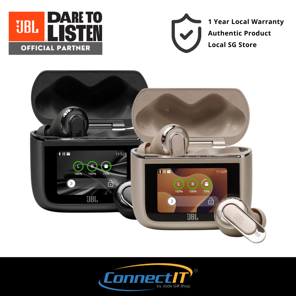 JBL Tour Pro 3 True Adaptive Noise Cancelling Earbuds with JBL Spatial ...