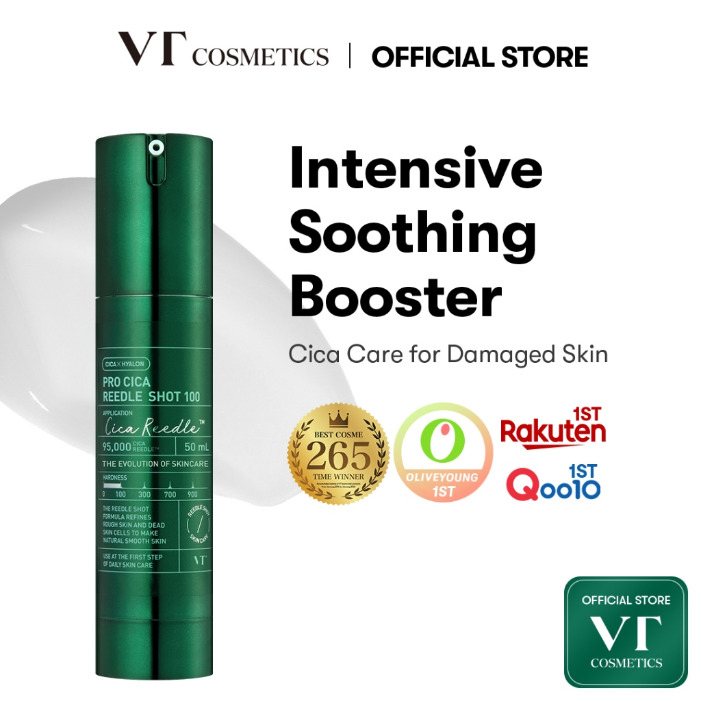 [VT] PRO-CICA REEDLE SHOT 100/300/700 Skin Turn Over Improvement, Acne Care, Skin Boosting ...