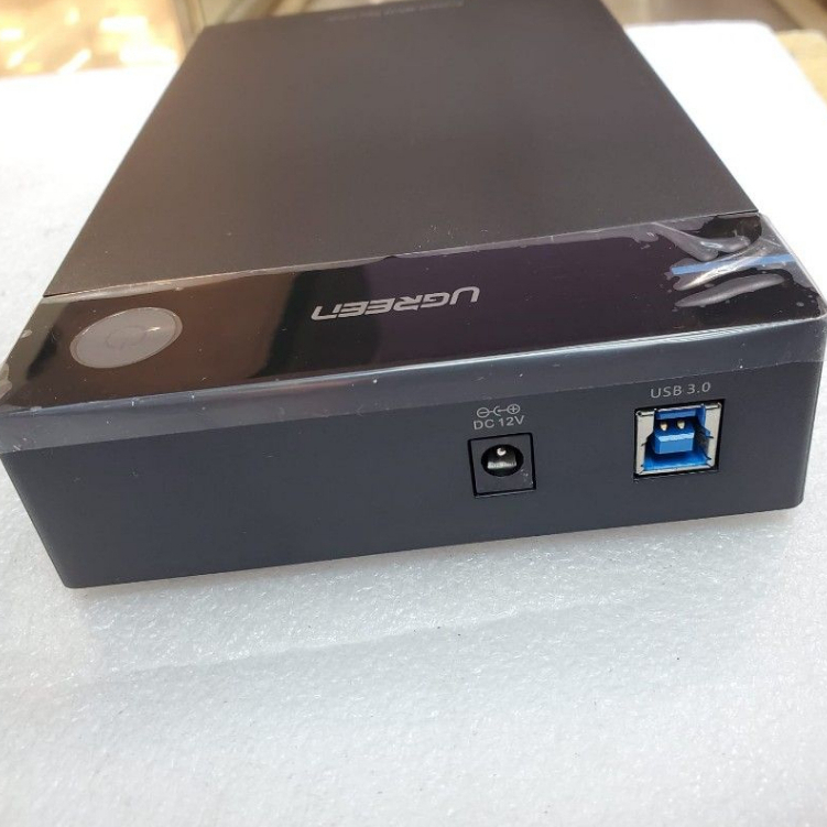 UGREEN USB 3.0 to 3.5" SATA External Hard Drive Enclosure – 5Gbps Fast ...