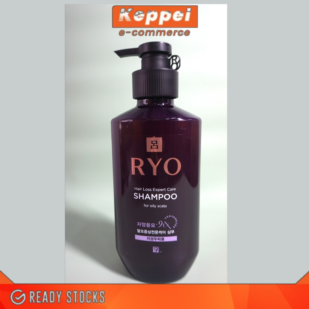 Ryo Hair Loss Expert Care Shampoo - Oily 400ml | Shopee Singapore