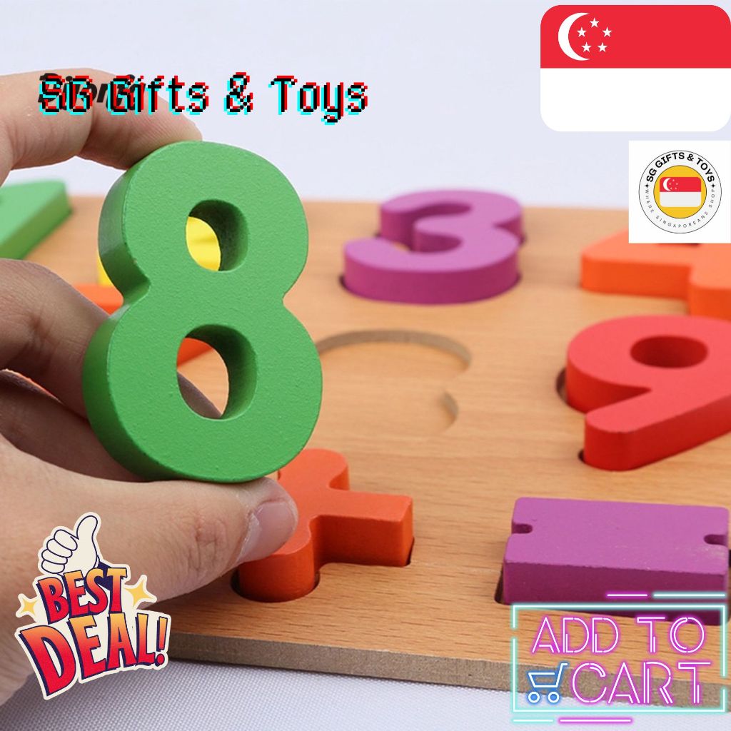 SG Seller Chubby Educational Alphabets ABC & Math/ Numbers/ Shapes ...