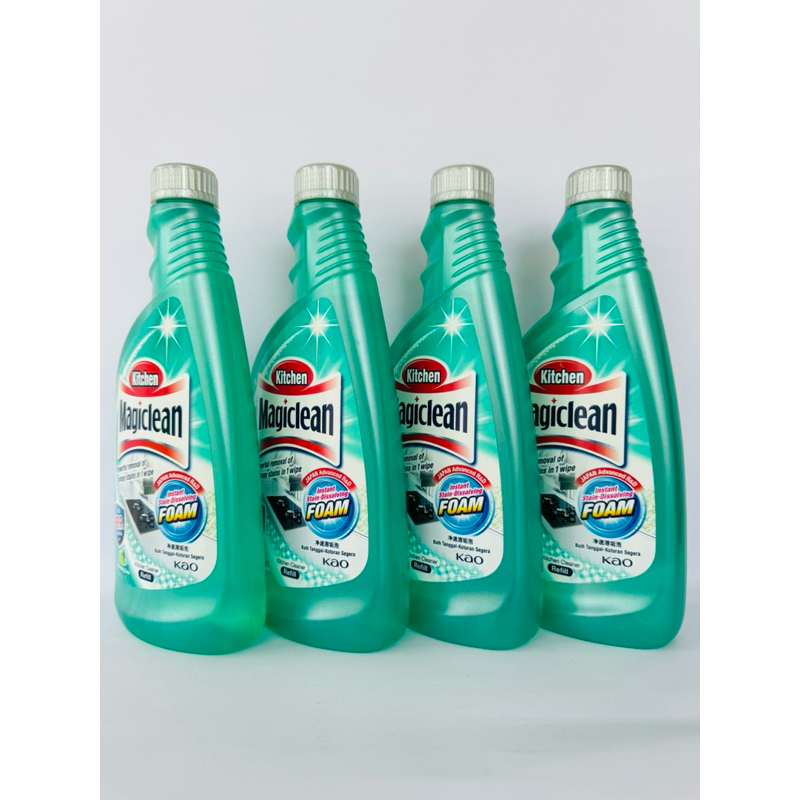 Magiclean Instant Stain-Dissolving Kitchen Cleaner Refill, 500ML ...
