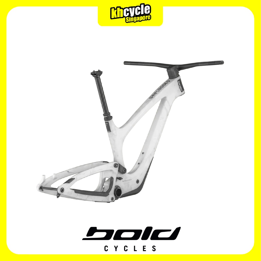 BOLD CYCLES Frame Unplugged with Fox Float x Nude Evol + Remote Grey Marble | Shopee Singapore