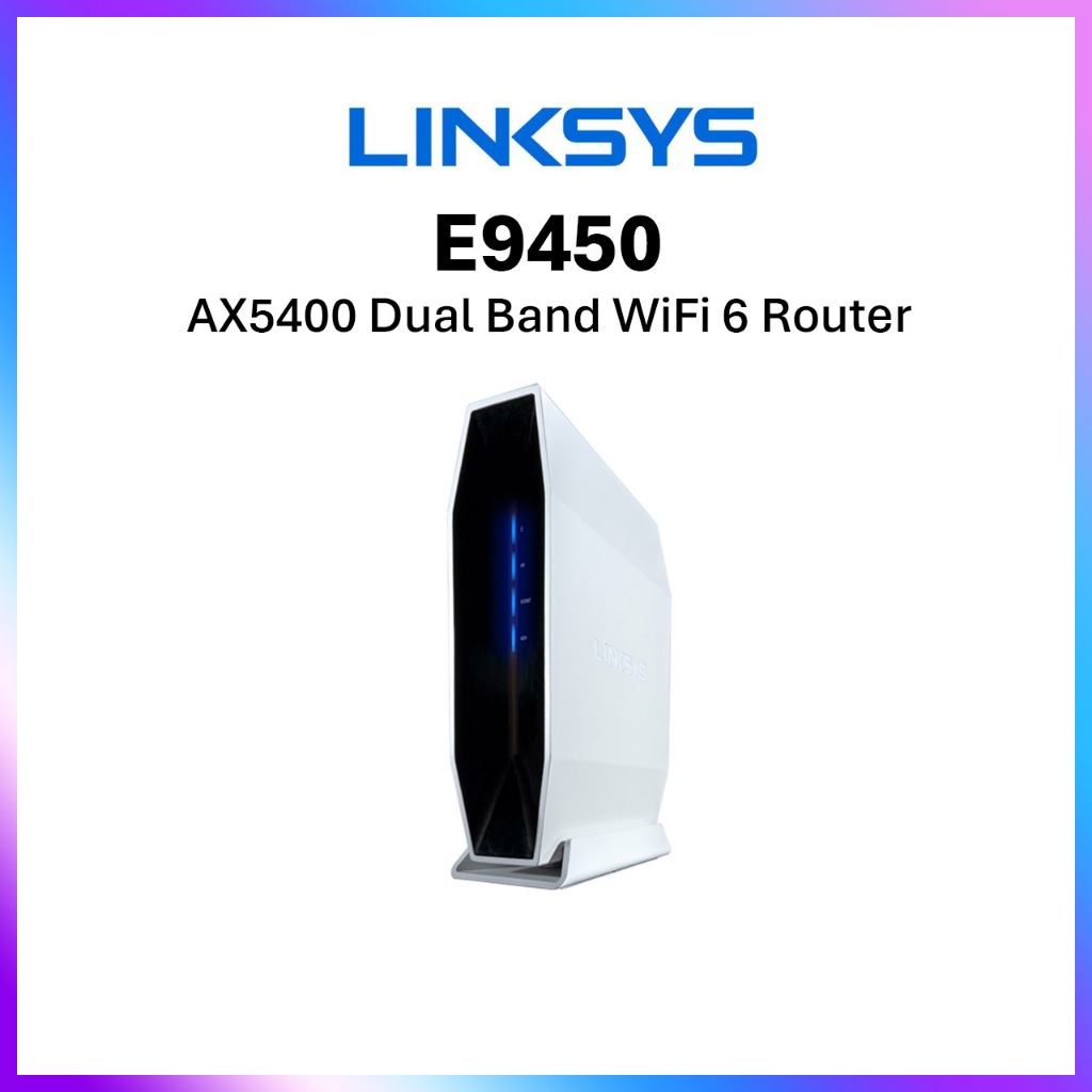 【SG SELLER】Linksys E9450 AX5400 Dual Band WiFi 6 EasyMesh Compatible ...