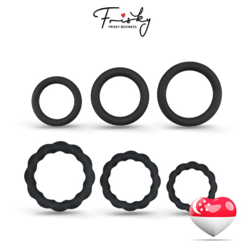 Flexi-Ring - Silicone Cock Rings, Highly Stretchable for a Harder ...