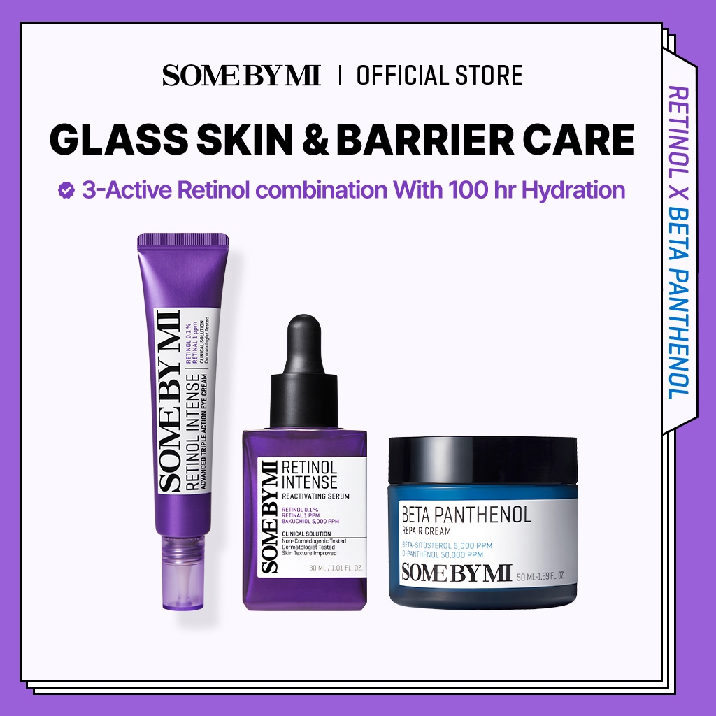 [SOMEBYMI] Glass skin set - Retinol Eye Cream 30ml + Retinol Serum 30ml ...