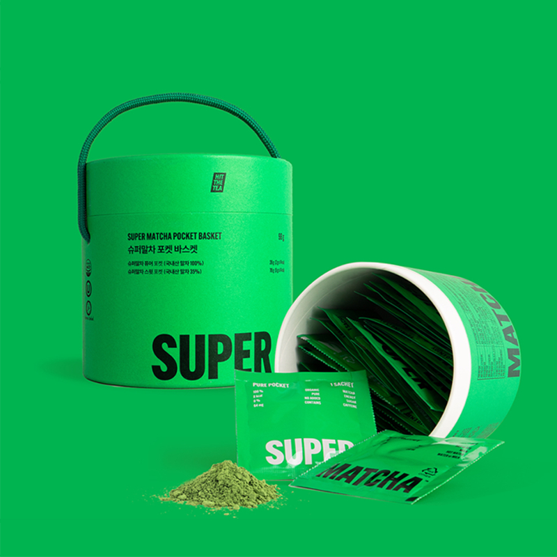 Super Matcha Pocket Basket (28 Pure & Sweet Pockets) | Shopee Singapore