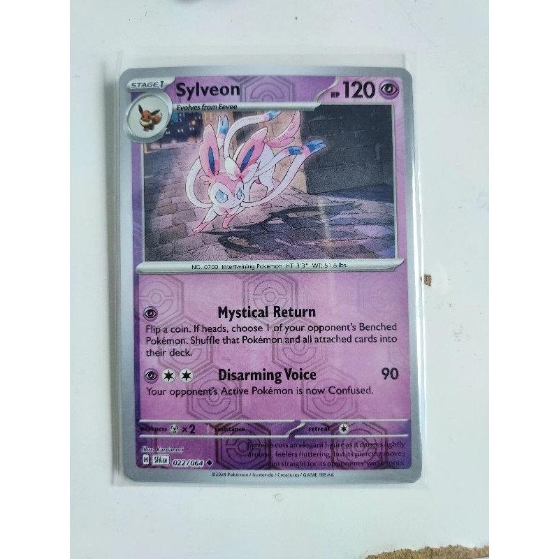 Pokemon sylveon shrouded fable card | Shopee Singapore