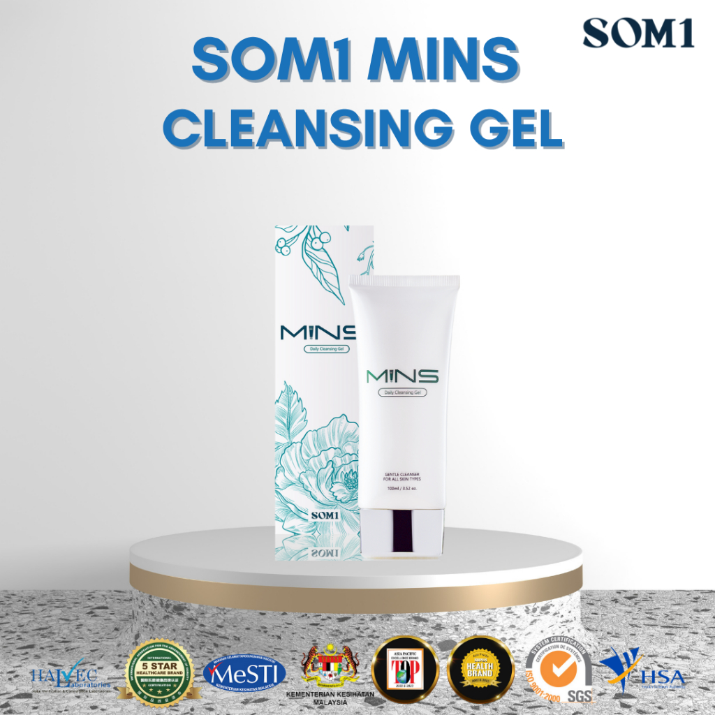 SOM1 MINS CLEANSING GEL WITH PANAX GINSENG (100ML) | Shopee Singapore