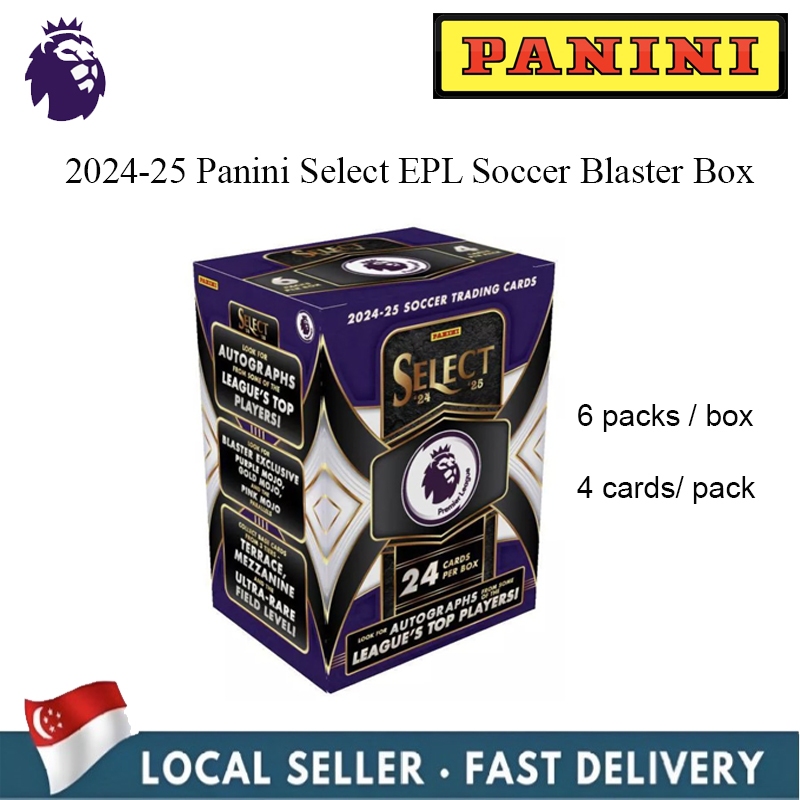 2024-25 Panini Select Premier League Soccer EPL Select Blaster Box ...