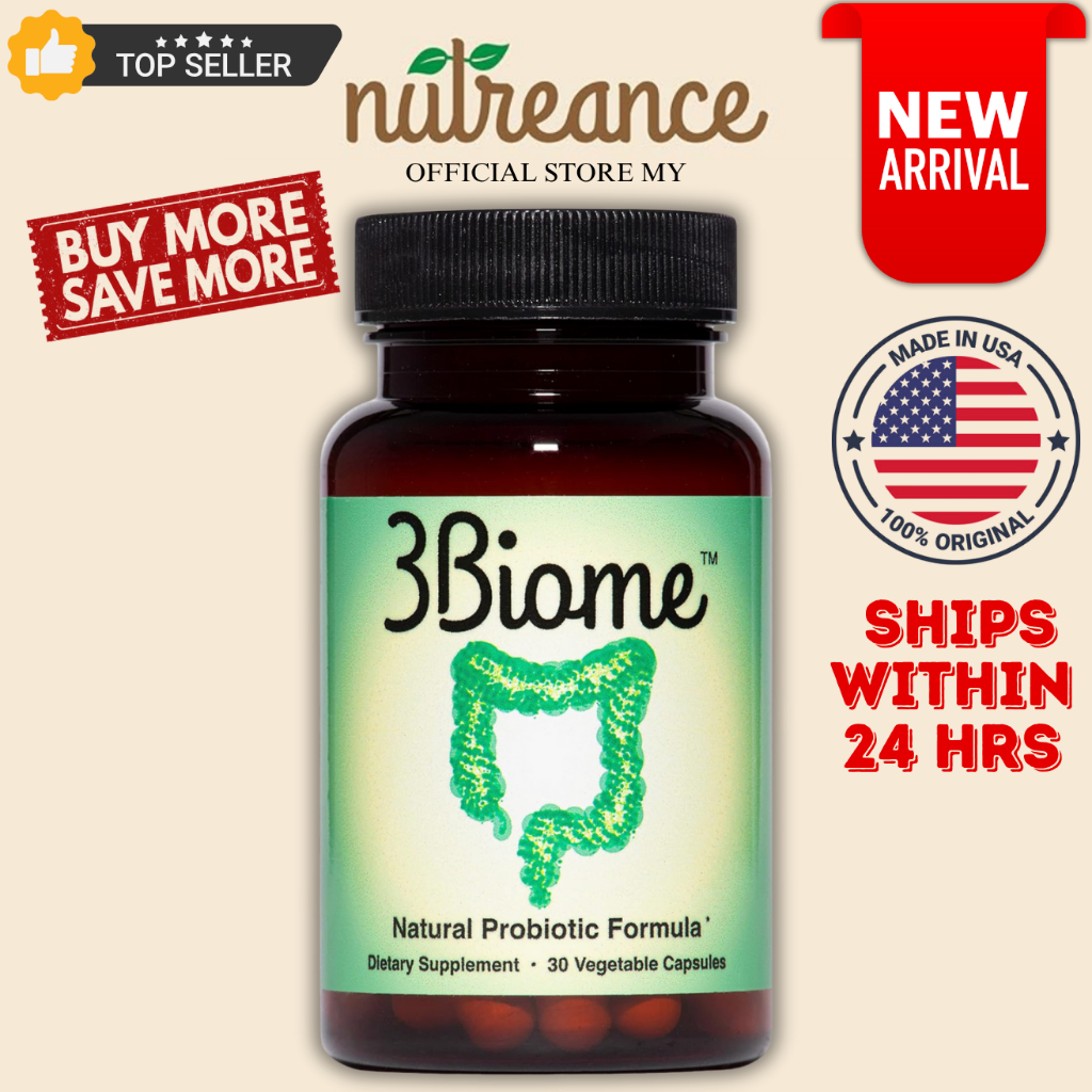 Nutreance 3Biome Natural Probiotic Formula | Shopee Singapore