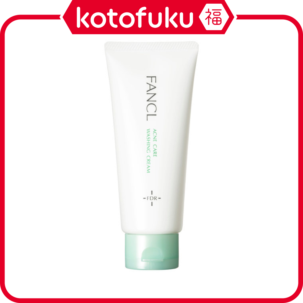 [In stock] FANCL Acne Care Washing Cream 90g Acne ( Care Pores Blackheads ) | Shopee Singapore