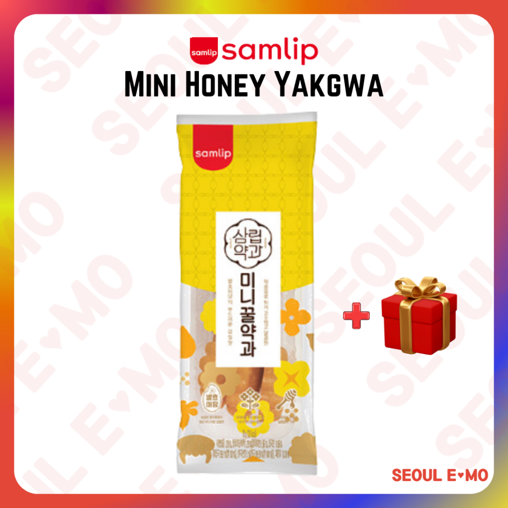 Samlip Mini Honey Yakgwa 70g 210g / Korean snacks sweet Chewy Pastry Cake Bite | Shopee Singapore
