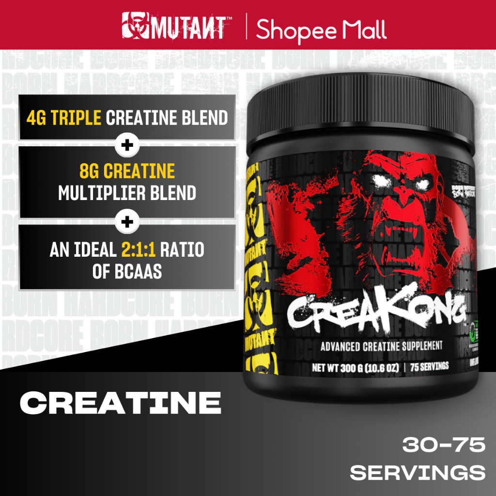 Mutant CREAKONG CX8, Creatine Monohydrate, Amino Acid Supplement ...