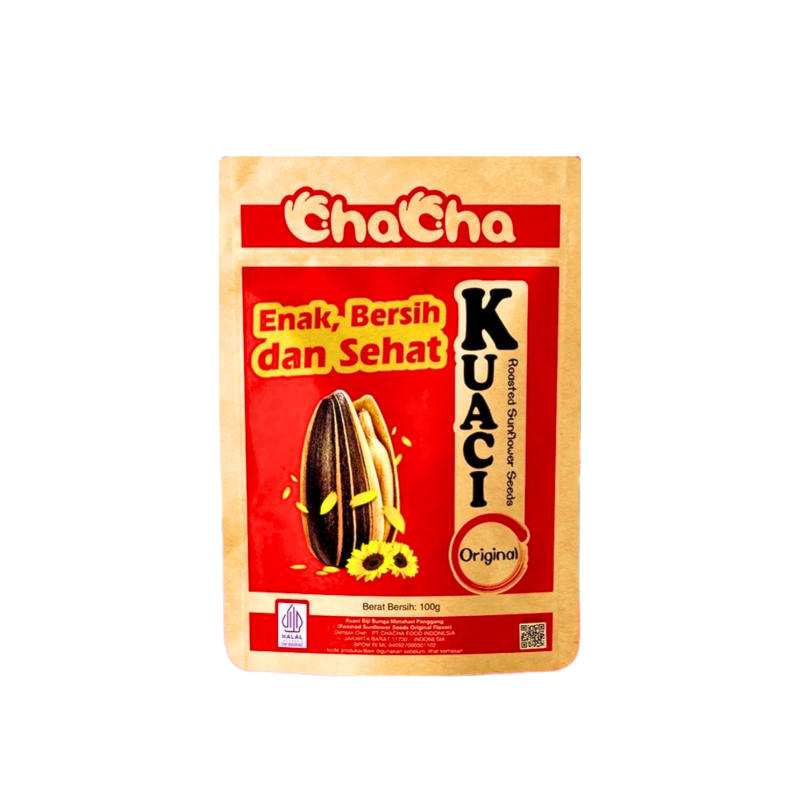 CHA CHA Sunflower Seeds Savory Original Kuaci 100g Halal | Shopee Singapore